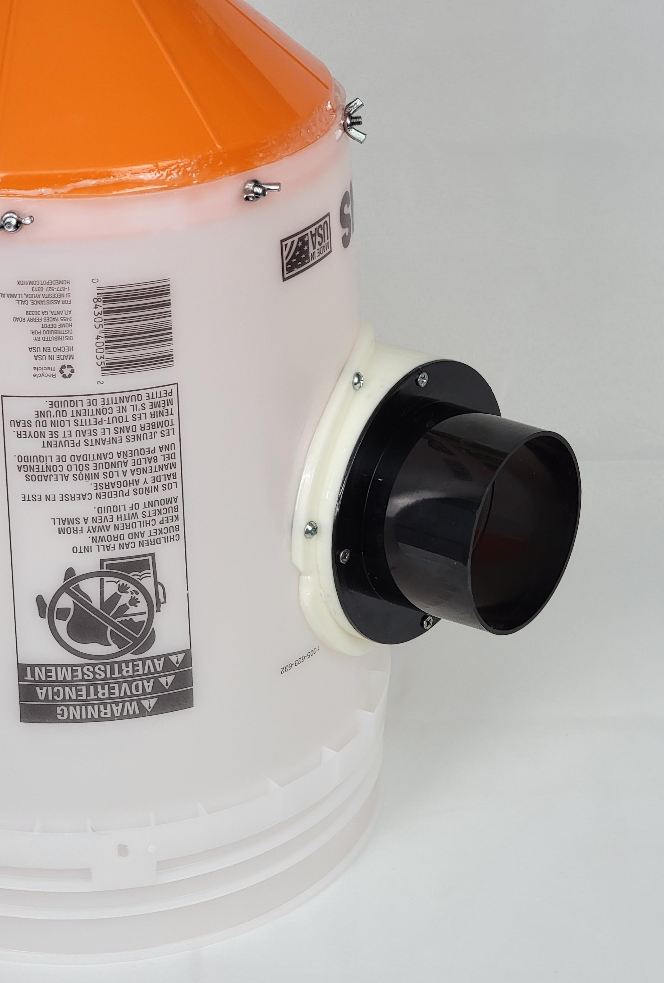 Dust Collector Made From a Leaf Vacuum : 12 Steps (with Pictures ...