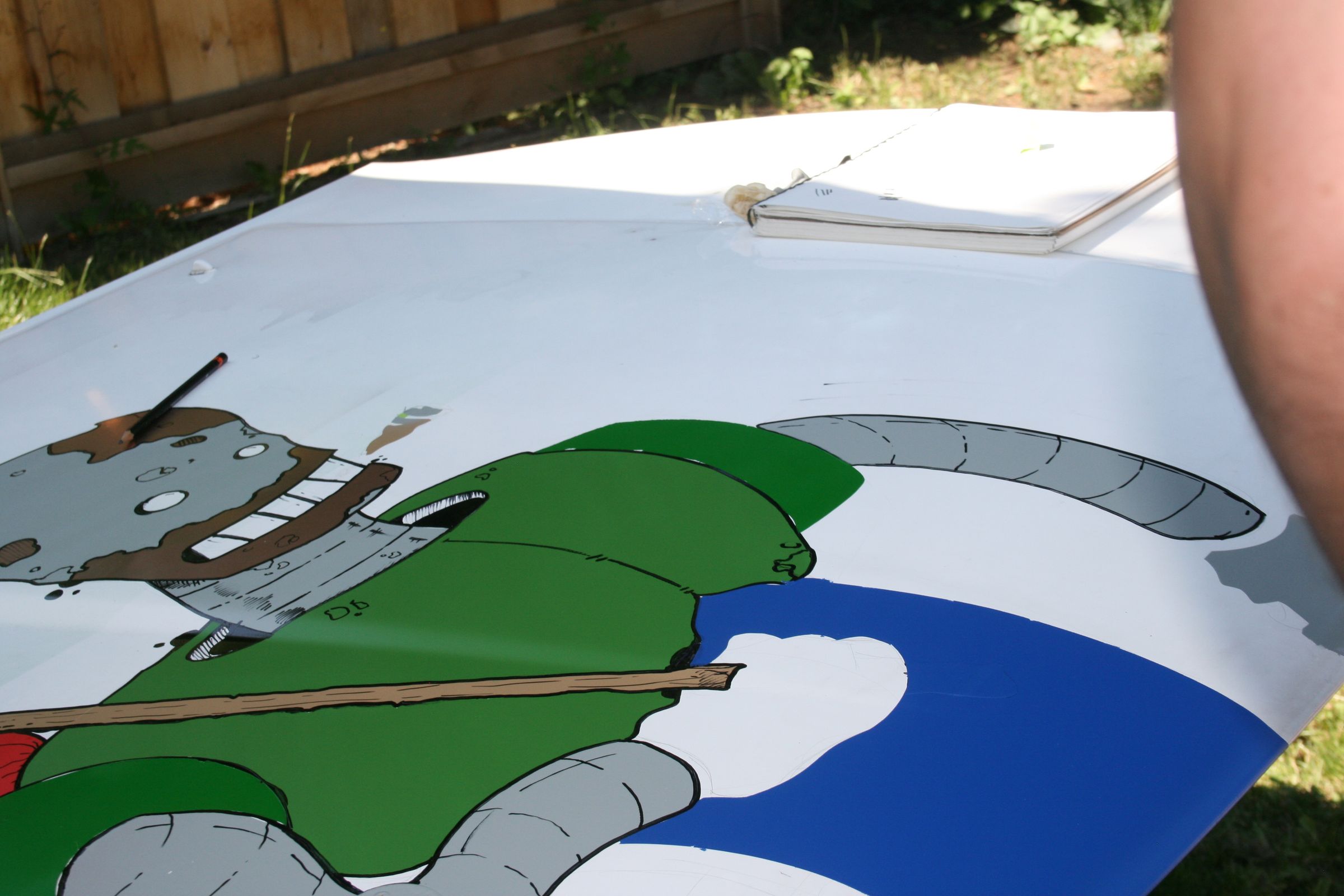 Custom Painted Car Graphics : 8 Steps (with Pictures) - Instructables