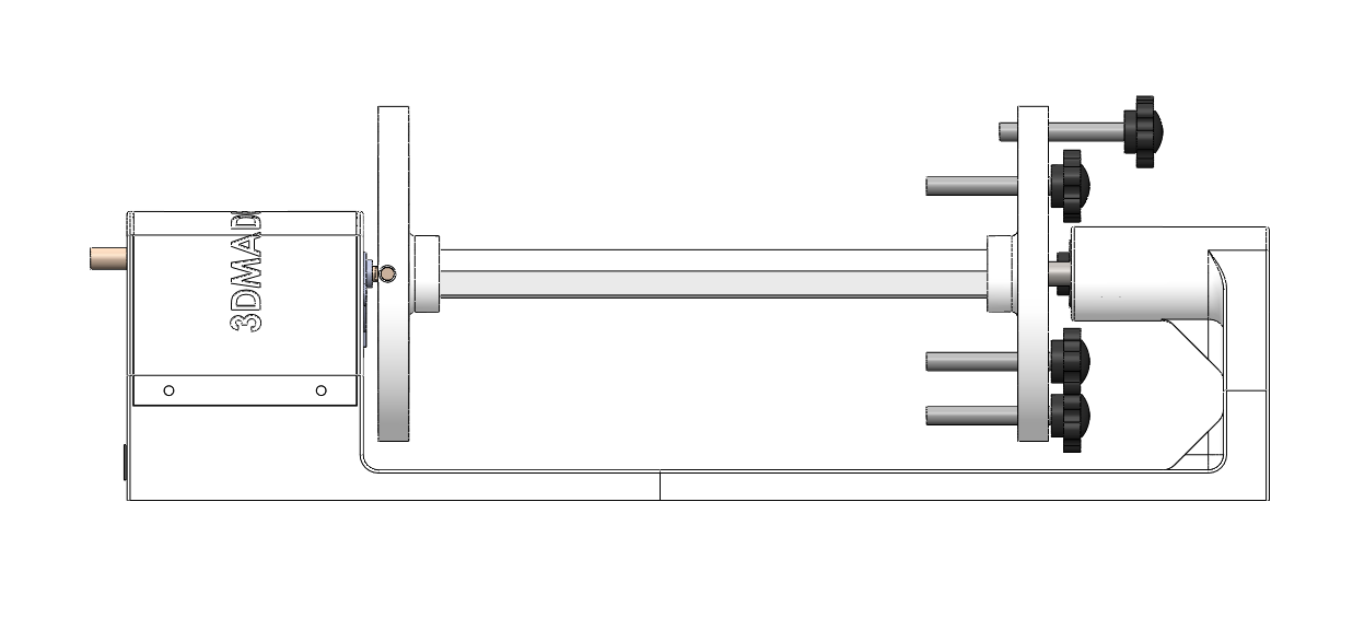 3D Printed Fishing Lure Rotating Drying Station : 13 Steps (with ...