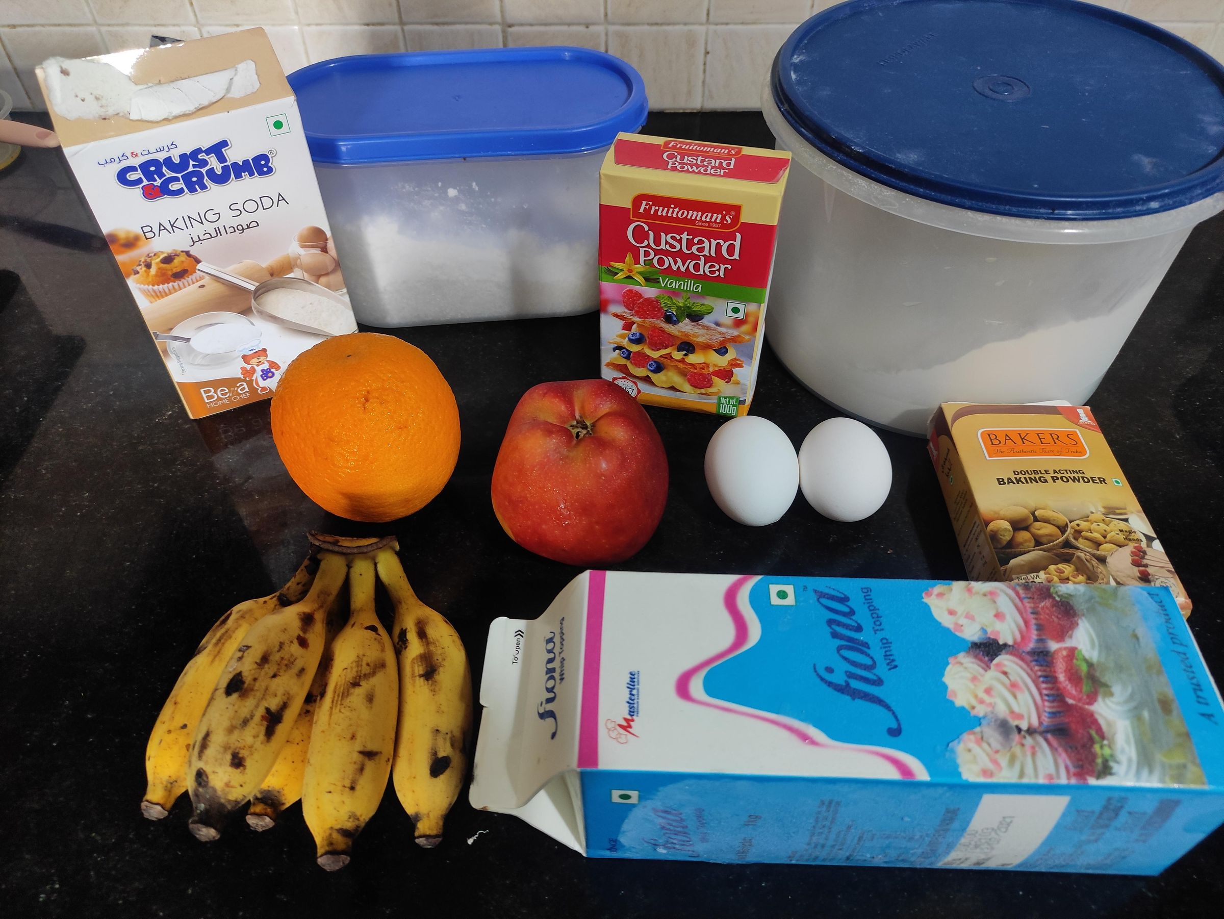 Fruit Custard Layer Cake : 13 Steps (with Pictures) - Instructables