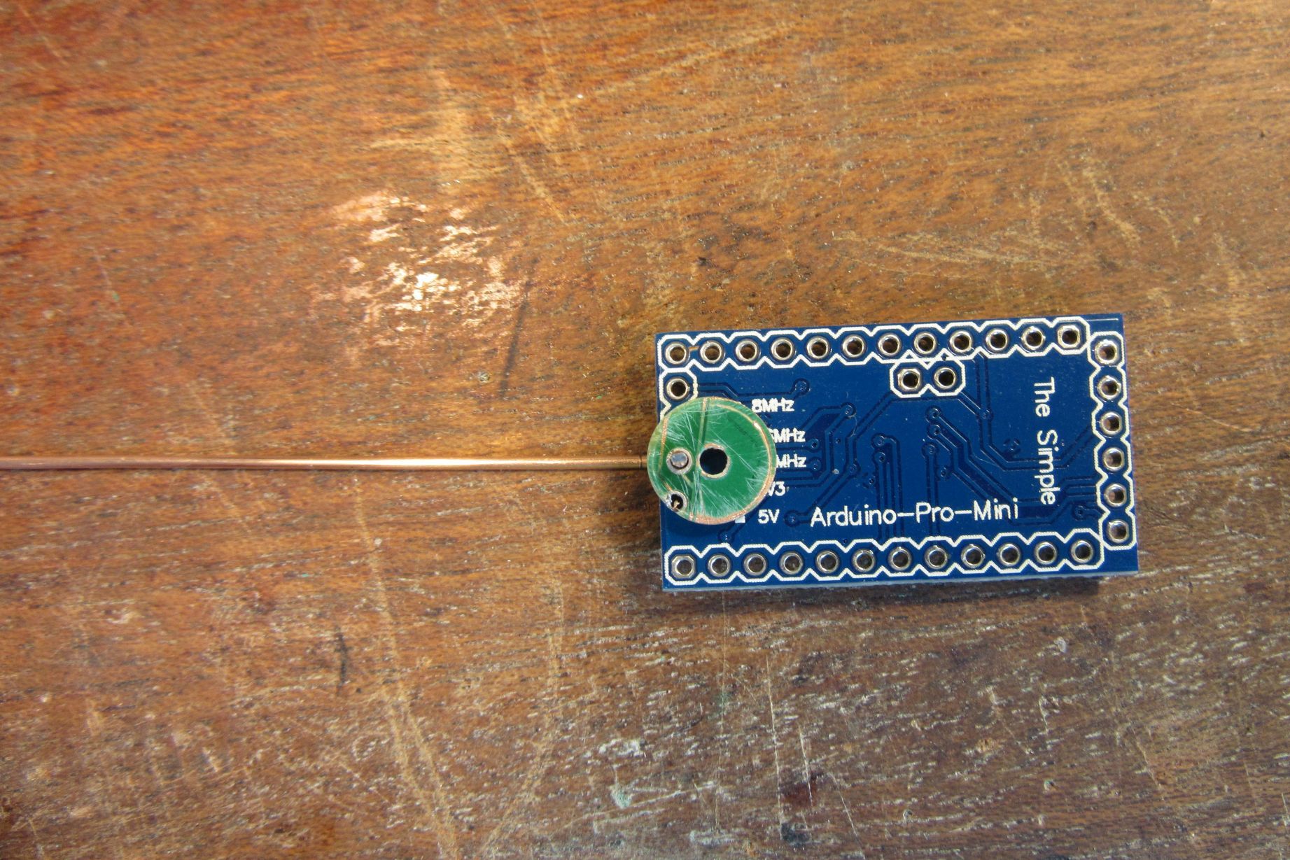 Arduino Wireless Power POV Word Clock : 8 Steps - Instructables