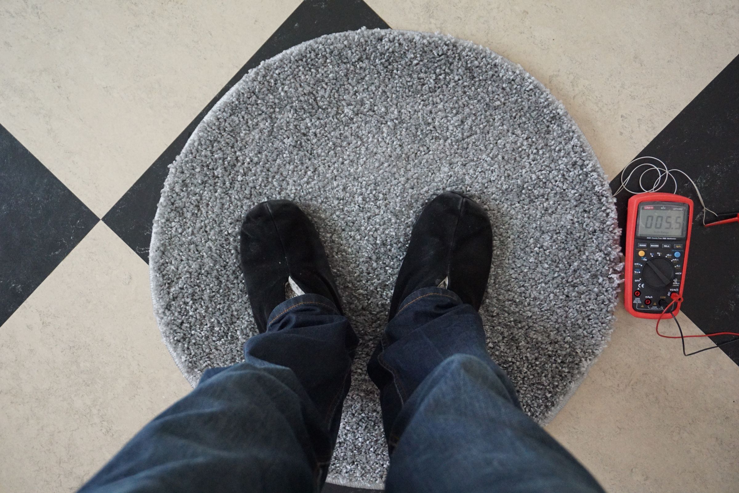Pressure Sensitive Floor Mat Sensor : 9 Steps (with Pictures ...