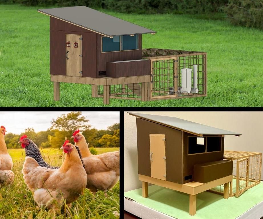 3D Printing a Backyard Chicken Coop: an Alternative to Factory Farming ...