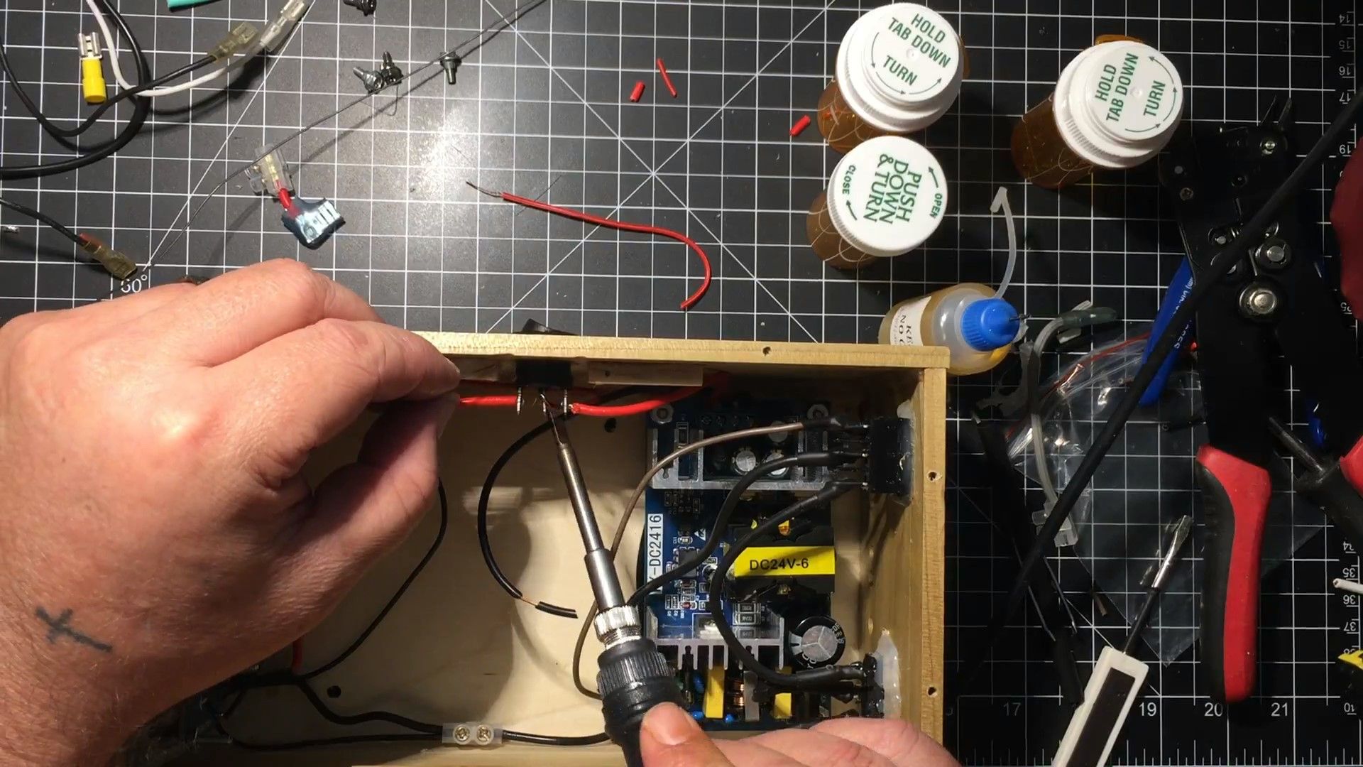 DIY High Voltage 8V-120V 0-15A CC/CV Small Portable Adjustable Bench ...
