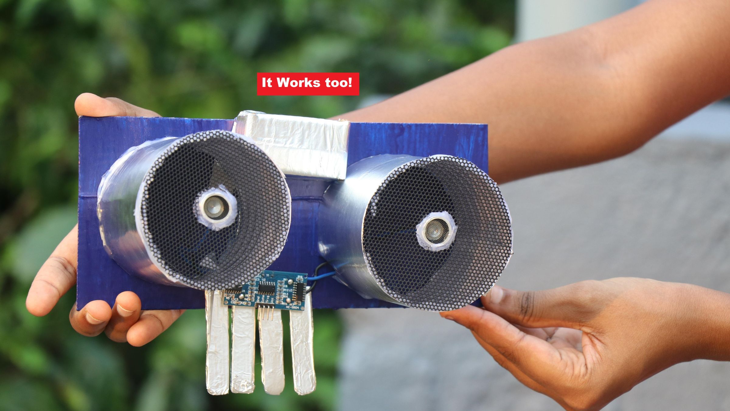 Diy Big Ultrasonic Sensor That Works Like Real : 6 Steps (with Pictures ...