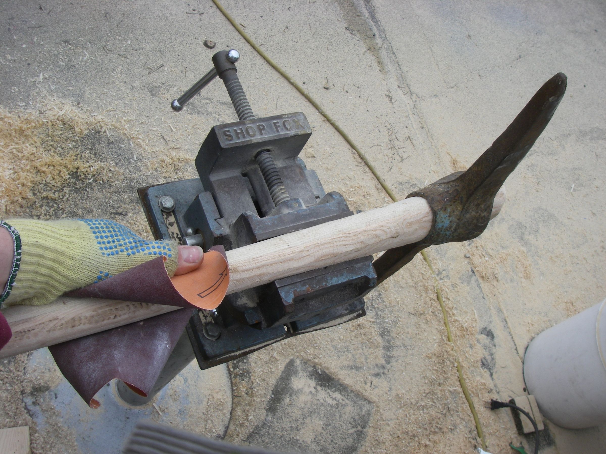 Make a Pick Handle From Scrap Hardwood : 10 Steps (with Pictures ...