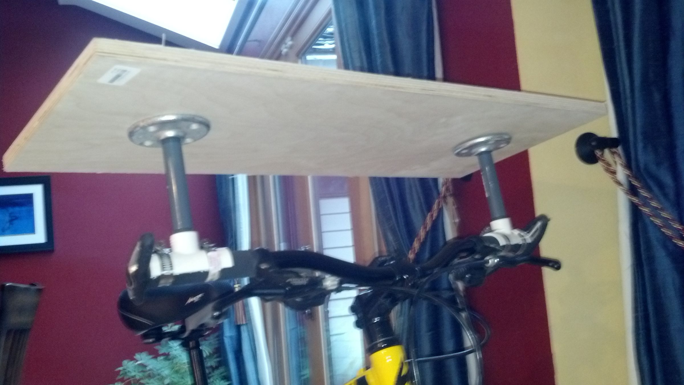 Handlebar Desk in 20 Minutes : 4 Steps (with Pictures) - Instructables