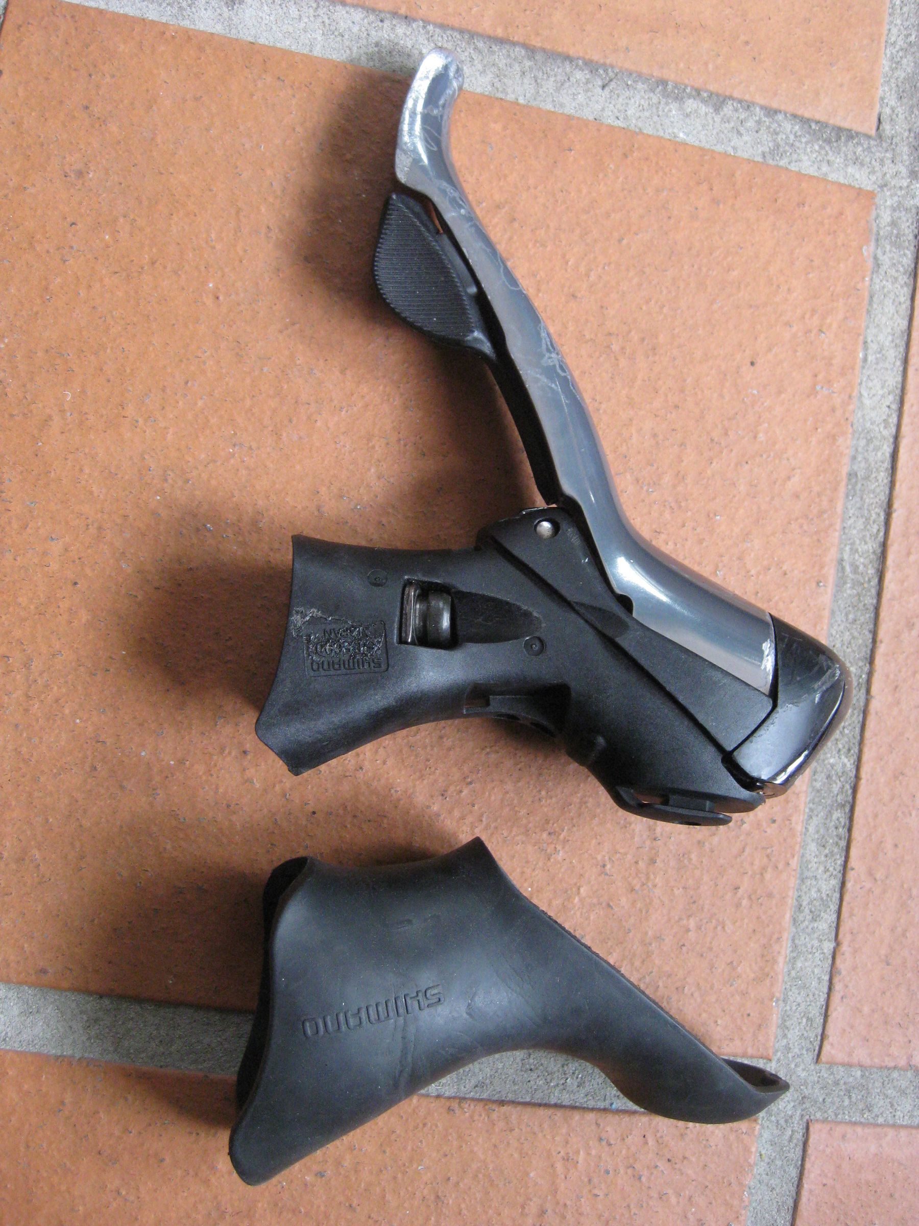 How to Thoroughly Destroy a Shimano 105 STI 5600 Flight Deck Left ...