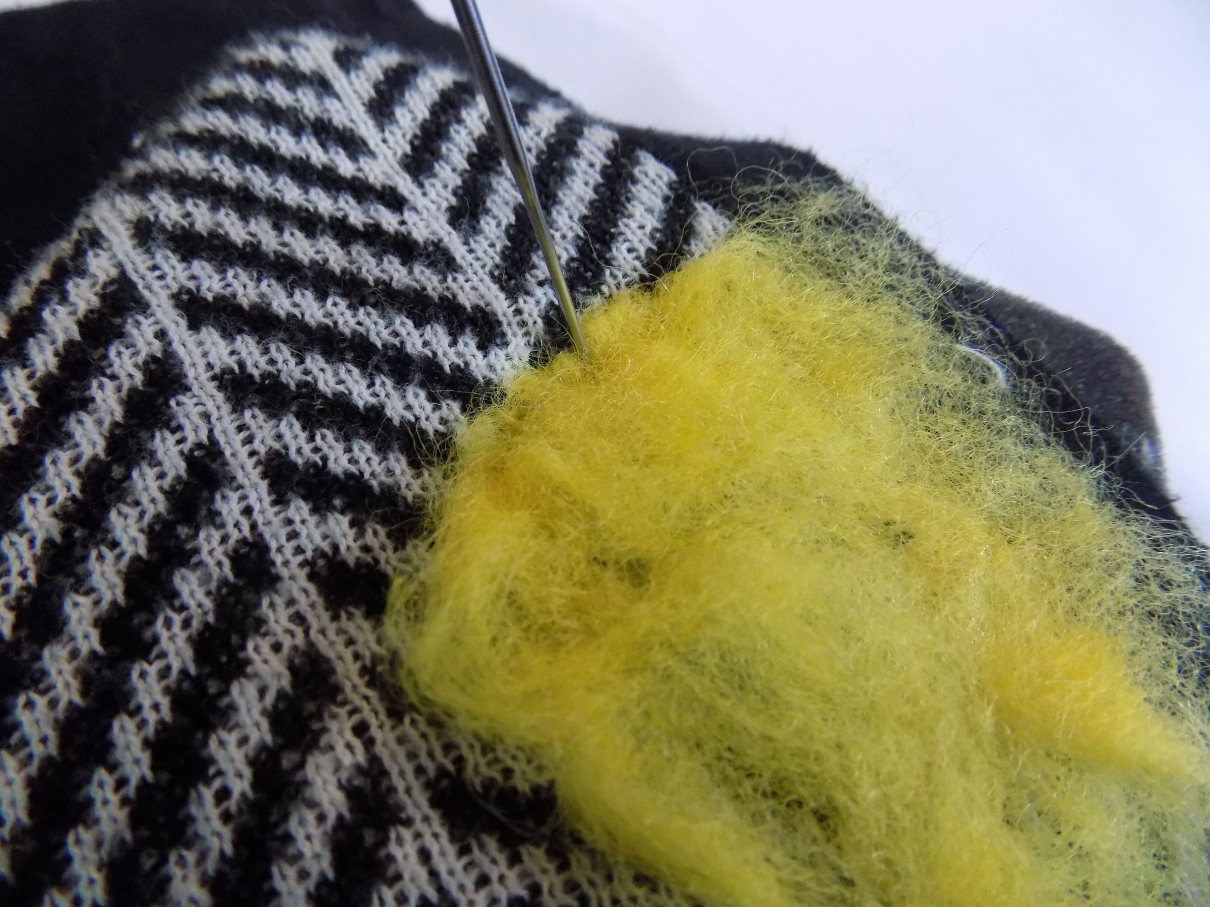 Patch a Hole With Needle Felting : 8 Steps (with Pictures) - Instructables
