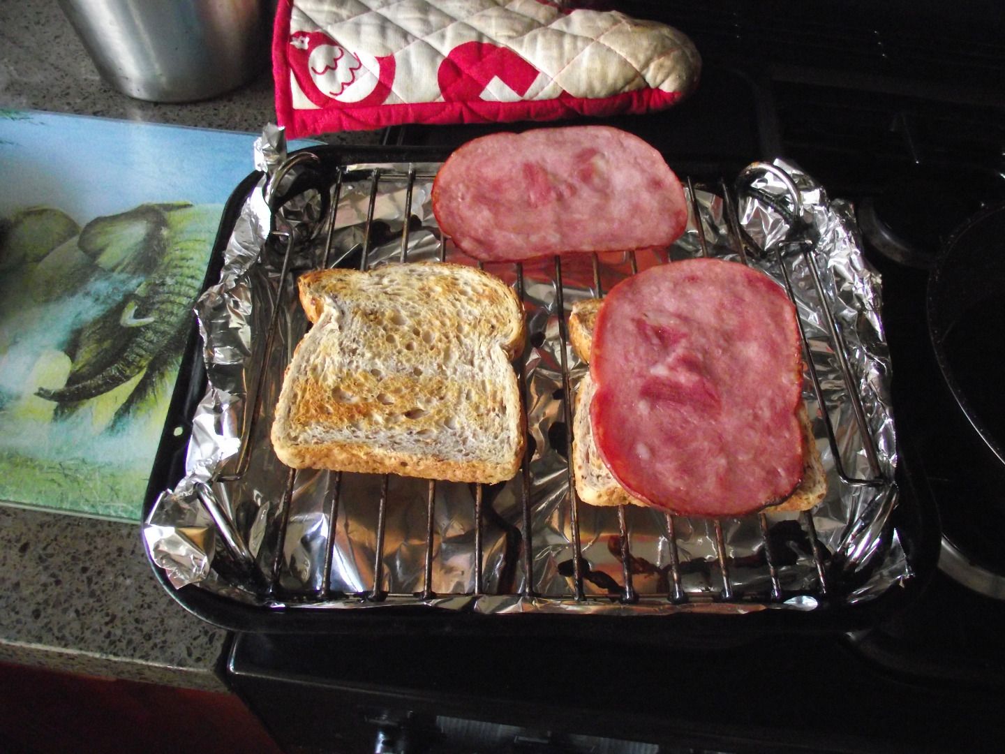 Caveman Kitchen - Cretaceous Croque Monsieur : 5 Steps - Instructables