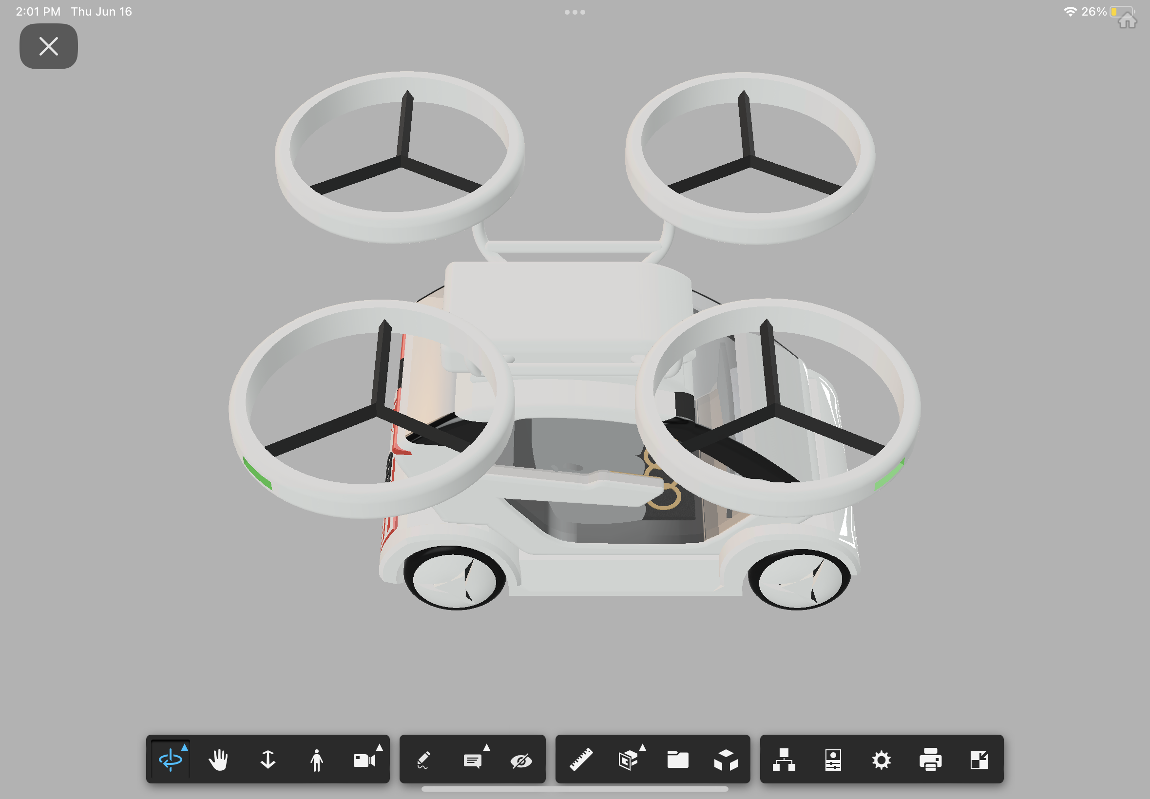 Creating a Flying Car Using 3D Designing! (TinkerCad and Fusion 360 ...