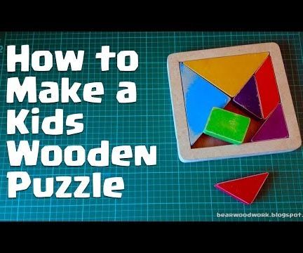 Kids Wooden Puzzle : 6 Steps (with Pictures) - Instructables