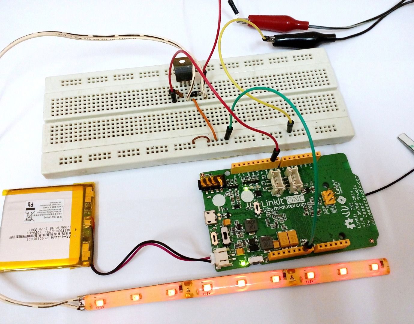 LinkIt ONE Bluetooth PWM LED Control : 6 Steps - Instructables