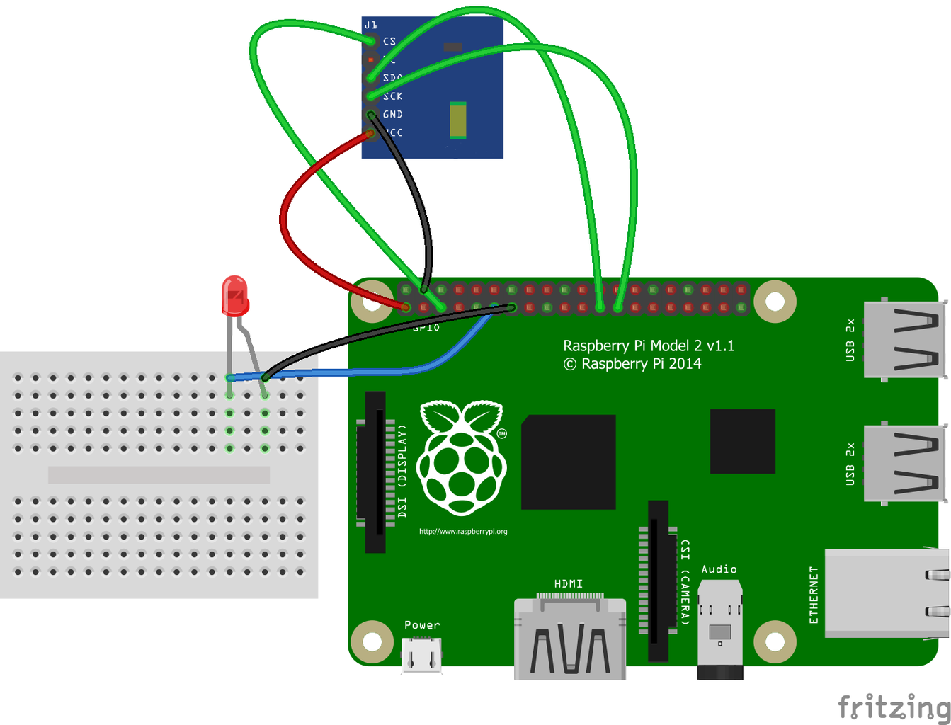 Simple Clap Onoff Circuit Using Labview And Raspberry Pi 2 4 Steps Instructables 6287