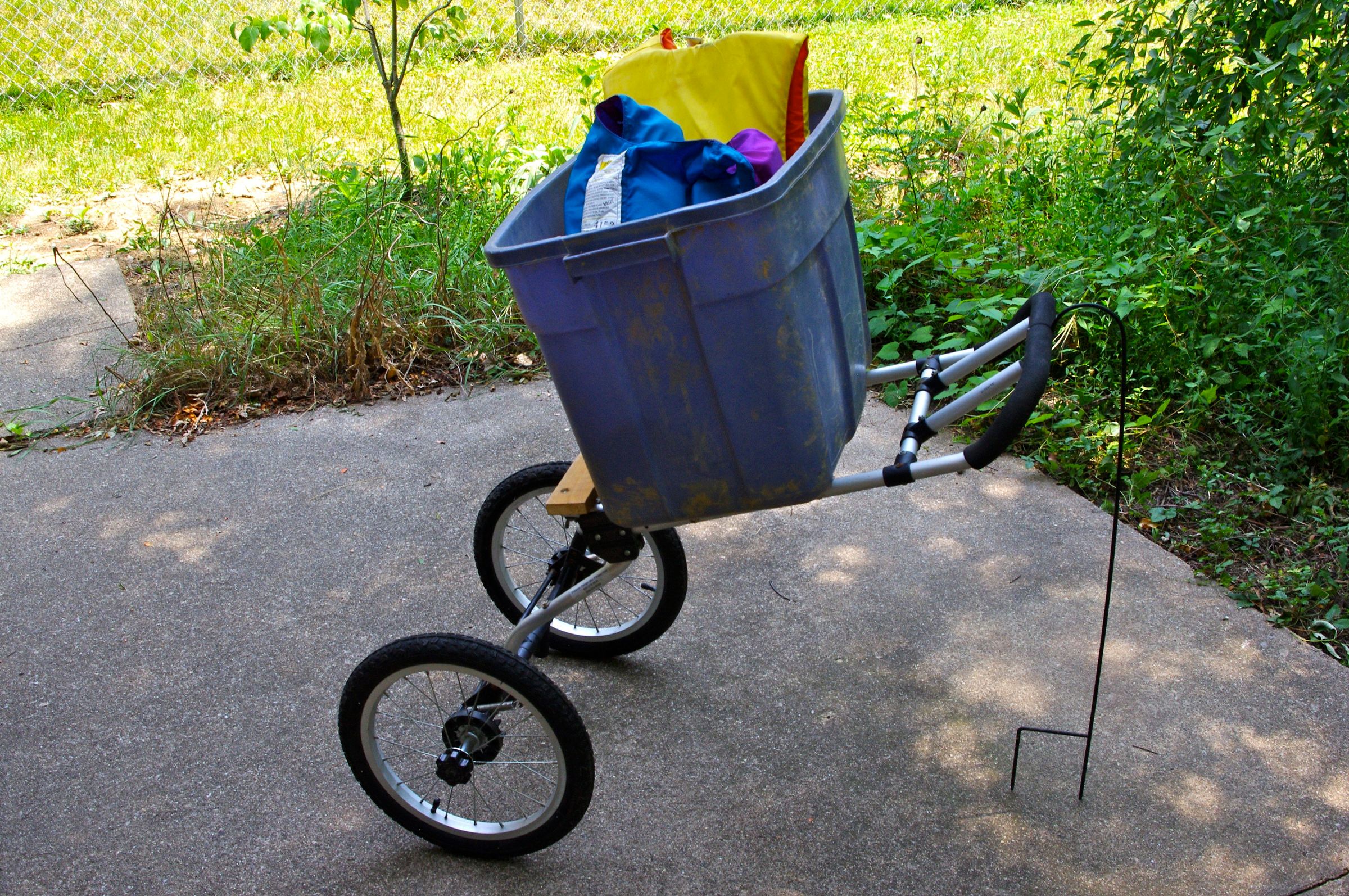 Canoe/Kayak Caddy Mod From a Jogging Stroller : 9 Steps (with Pictures ...