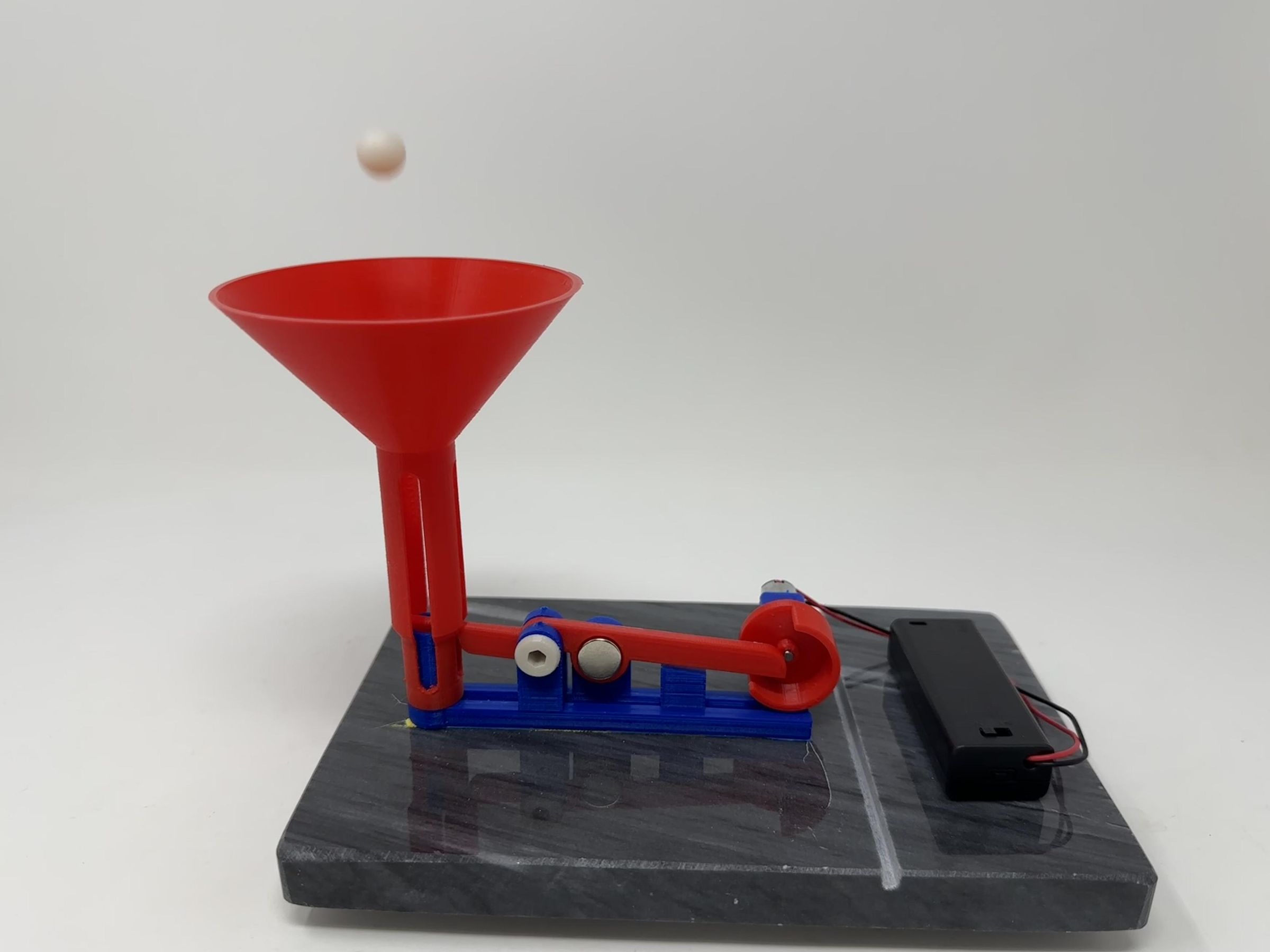 Marblevator, Marble Launch Mechanism. - Instructables