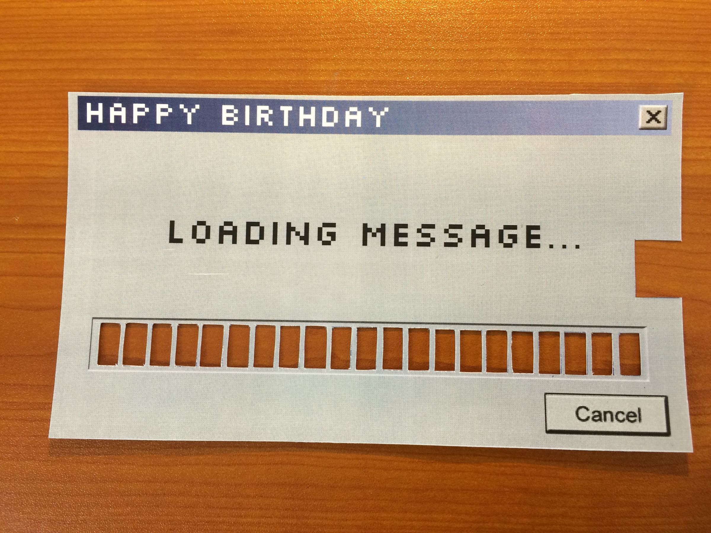 Loading Message Card : 5 Steps (with Pictures) - Instructables