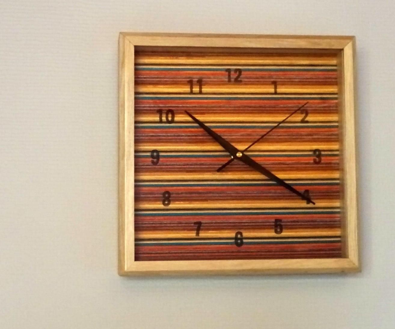 Recycled Skateboard Clock V2.0 : 5 Steps (with Pictures) - Instructables