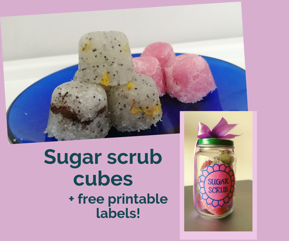 Sugar Scrub Cubes (with Printable Labels) : 7 Steps (with Pictures ...