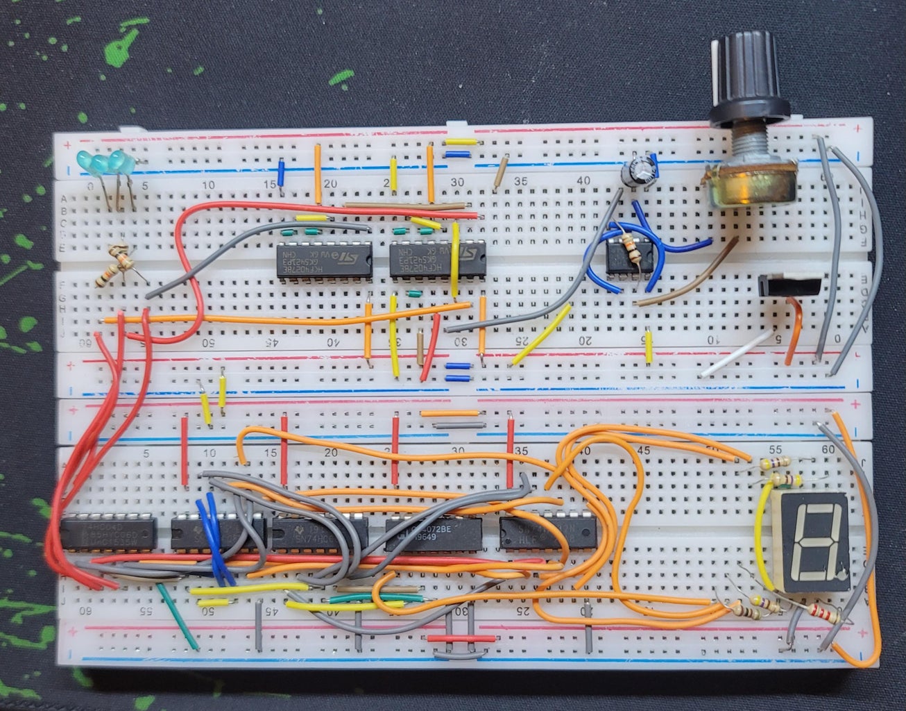 Display Any Words On Loop Using Basic Logic Circuits 13 Steps With Pictures Instructables 7734
