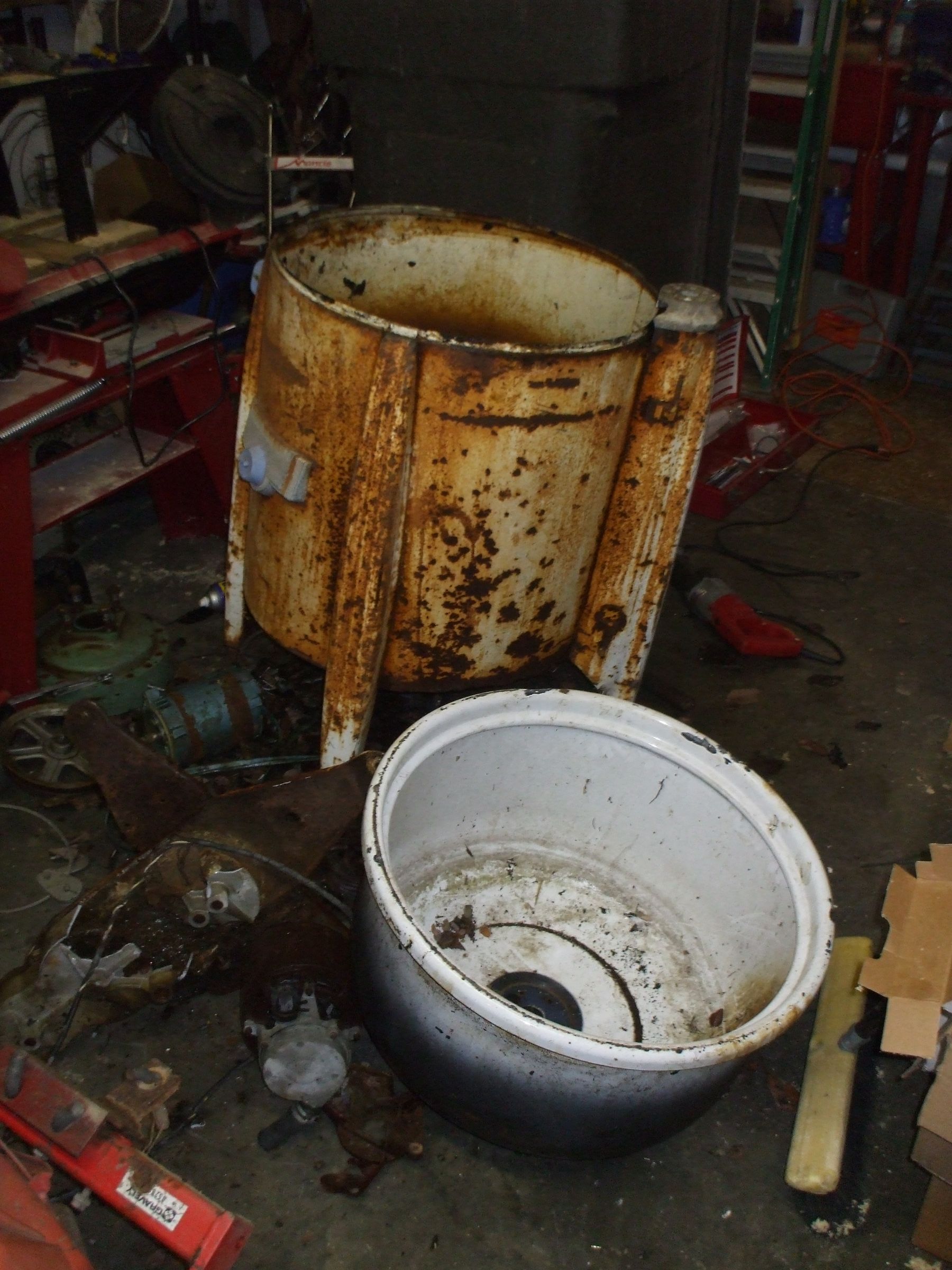Building a Honey Extractor (using an 'antique' Washing Machine) : 15 ...