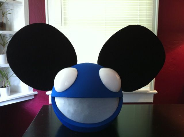 How to Build Your Own Deadmau5 Mouse Head Helmet! : 12 Steps (with ...