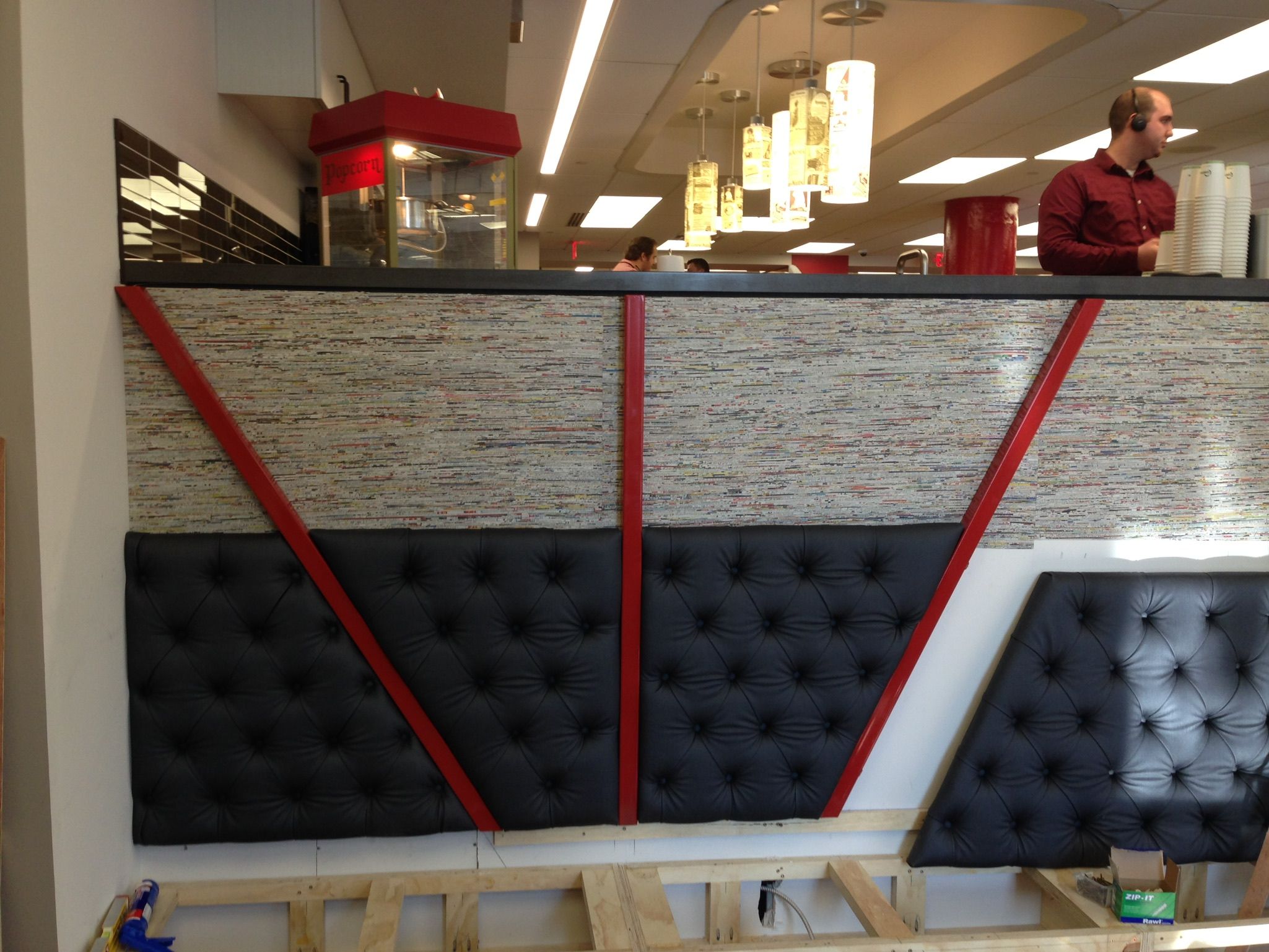 Cafeteria Banquette Seating (booth Seats) : 9 Steps (with Pictures ...