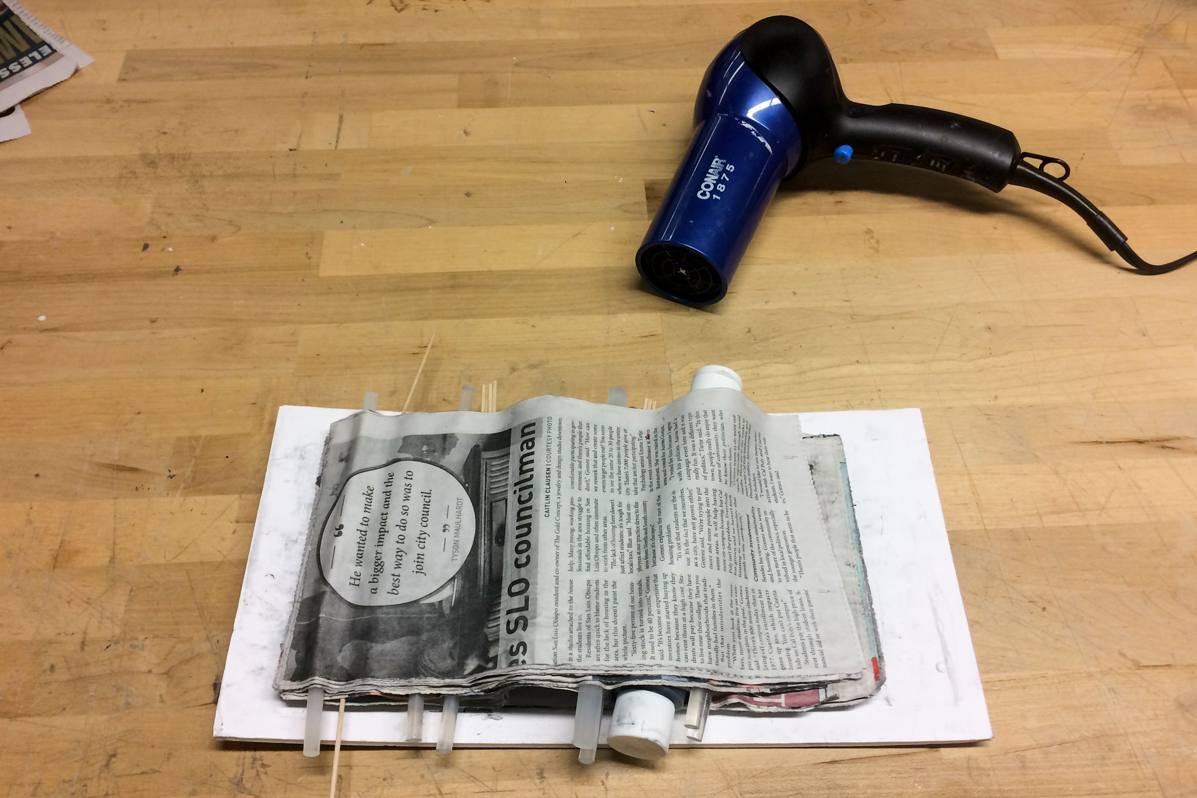 Newspaper Block : 7 Steps (with Pictures) - Instructables