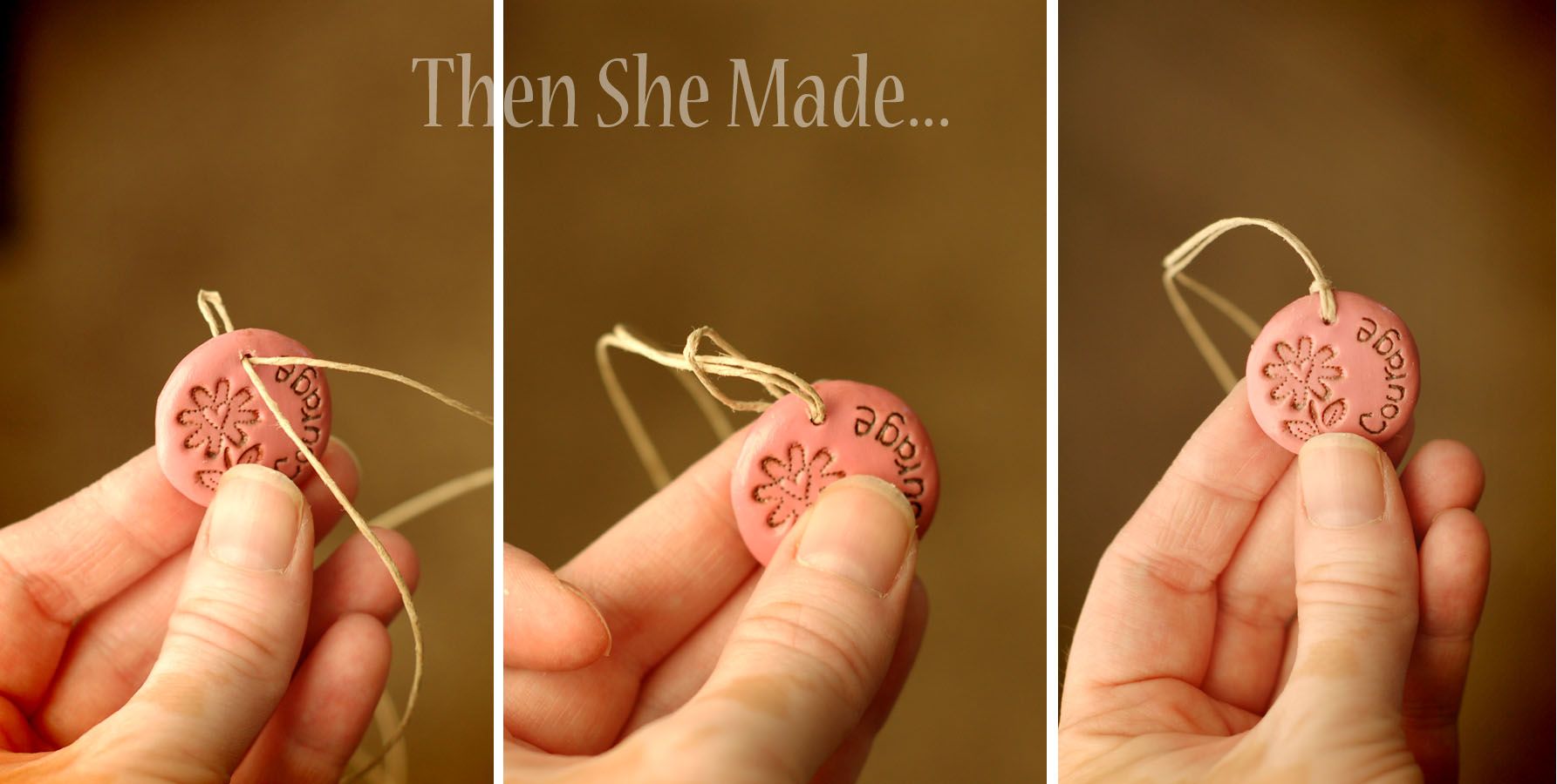 Clay Word Pendants : 12 Steps (with Pictures) - Instructables