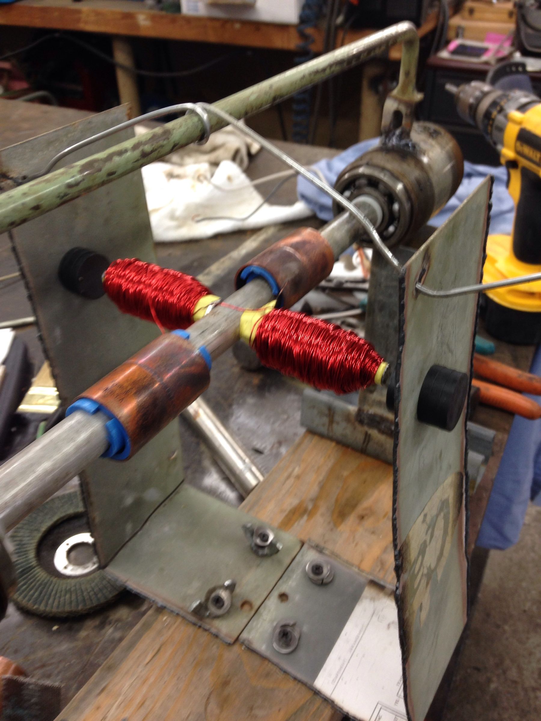 HOMEMADE DC MOTOR/generator : 3 Steps - Instructables