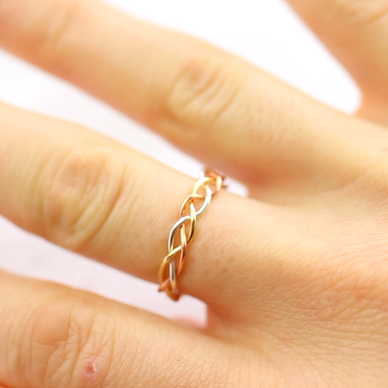 5 DIY Easy Rings - Braided & No Tools! : 8 Steps (with Pictures ...