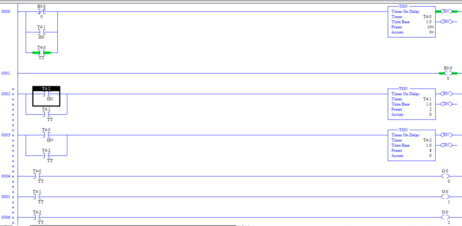 Programming a PLC to Control a Stop Light. : 7 Steps (with Pictures ...