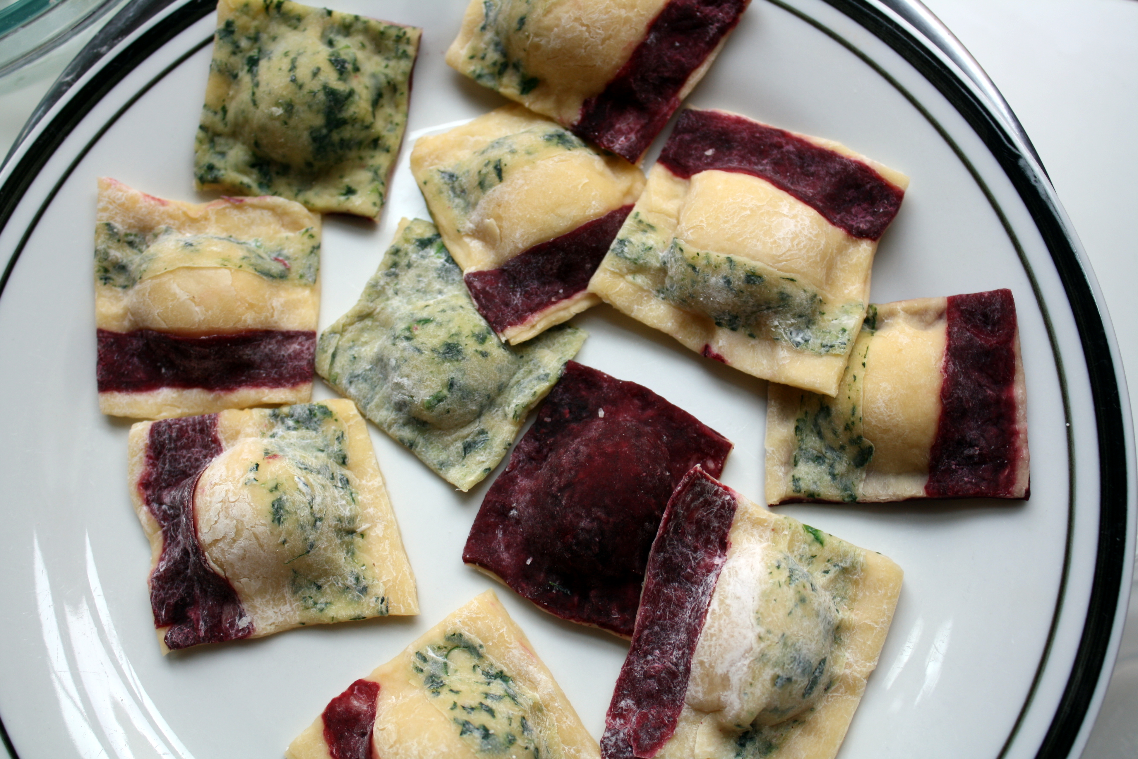 Gluten-Free Tri-Colored Ravioli With Roasted Butternut Squash ...