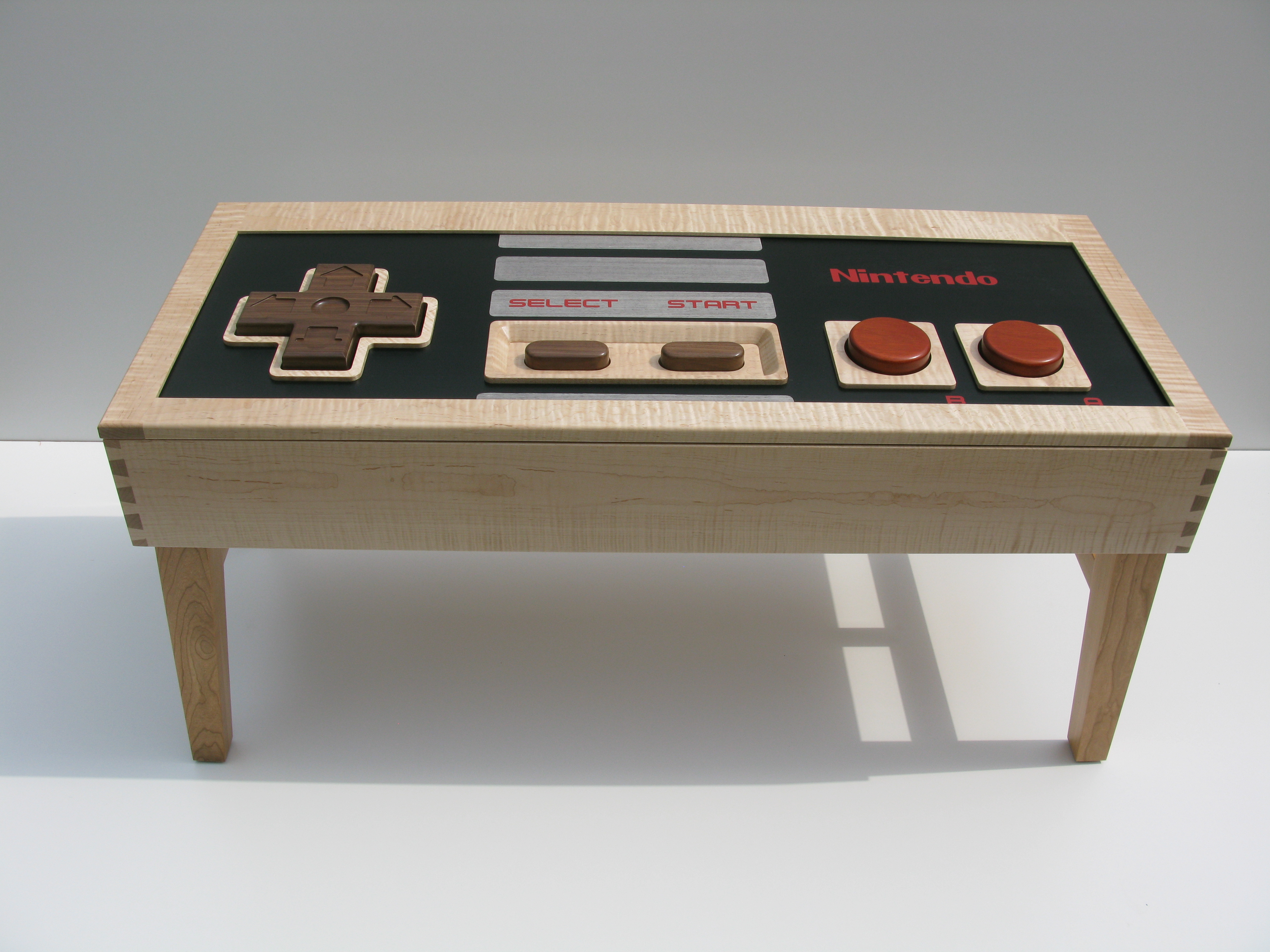 Functional Nintendo Controller Coffee Table : 3 Steps (with Pictures ...