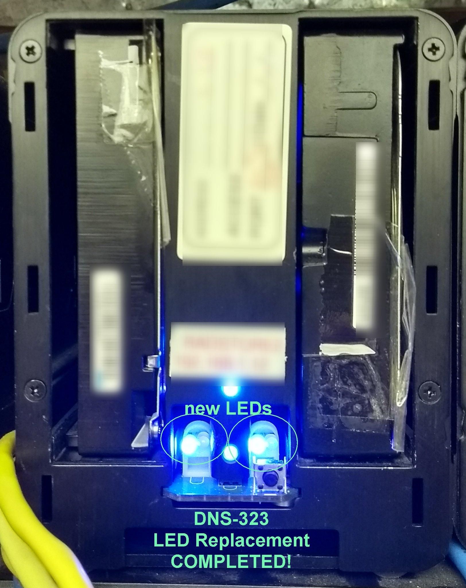 DNS-323 NAS Hard Disk STATUS LED Replacement : 5 Steps - Instructables