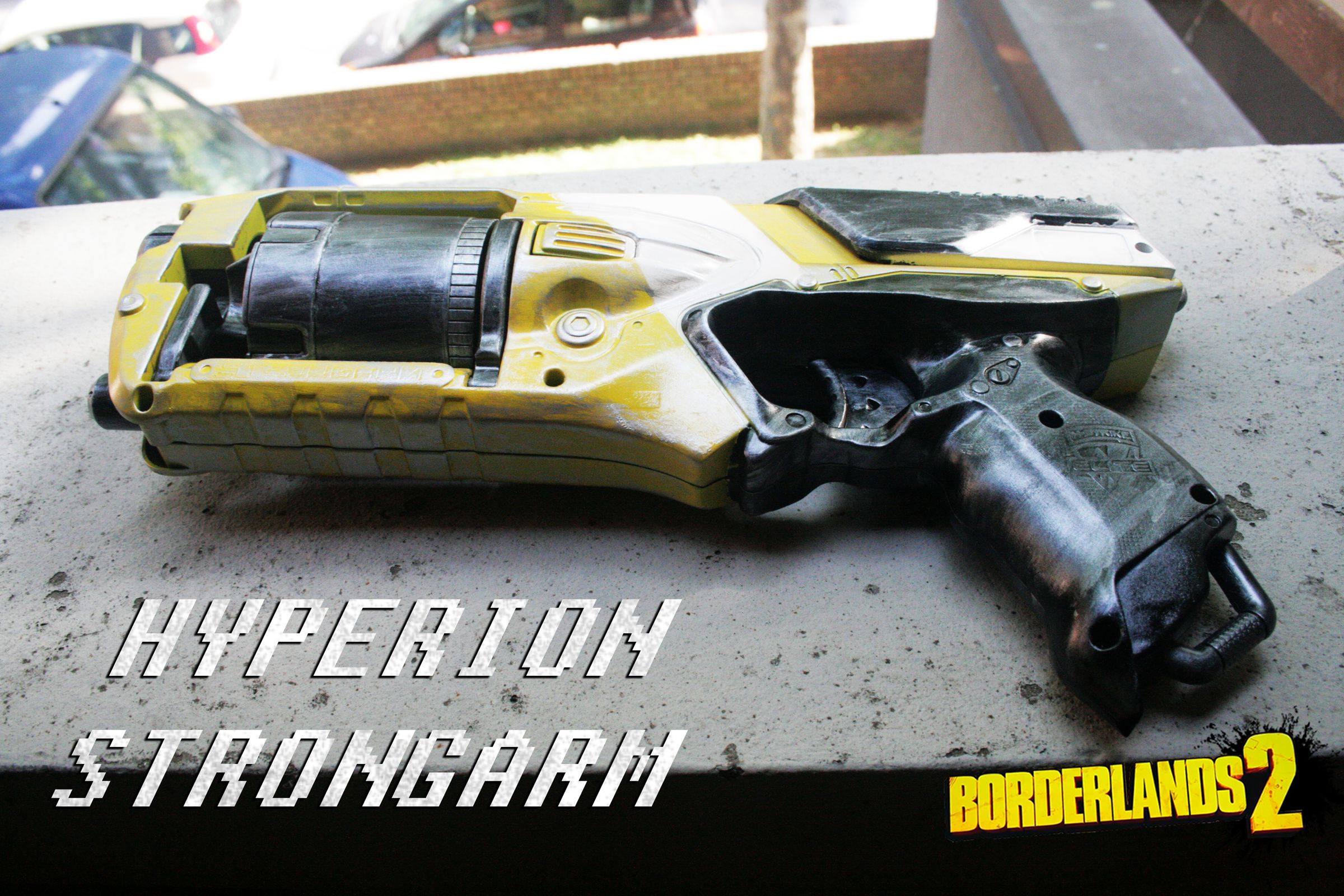 Nerf Strongarm Borderlands 2 Hyperion Gun Replica : 11 Steps (with Pictures) - Instructables