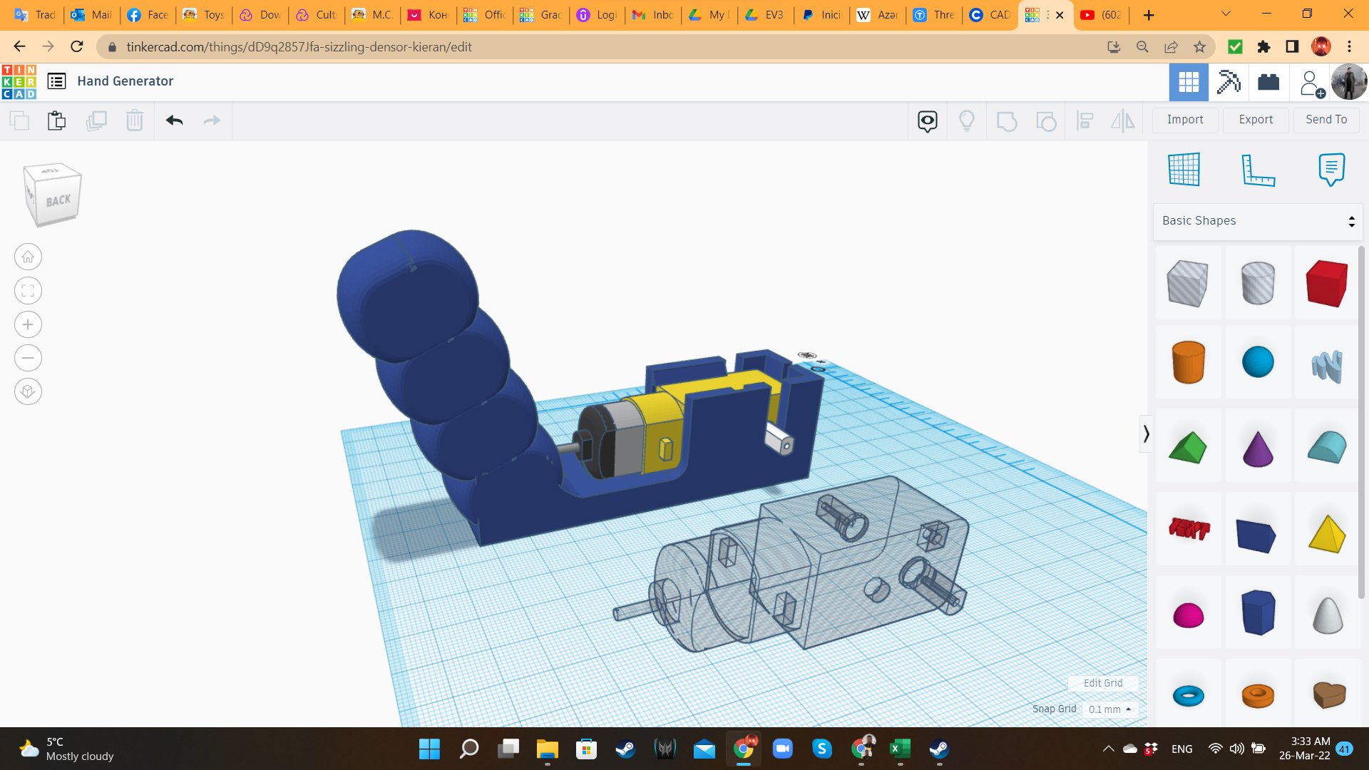 Tinkercad Robotics for School: Human-Powered Battle Beasts! : 30 Steps ...