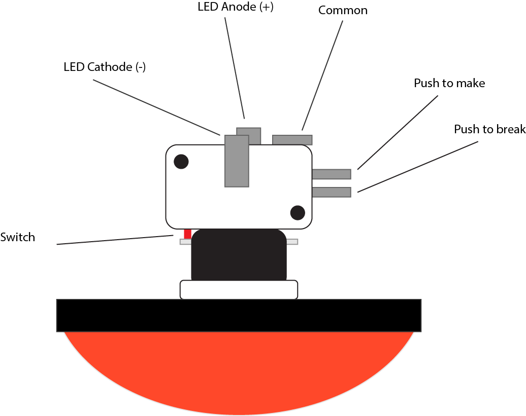 Push Button Schematic