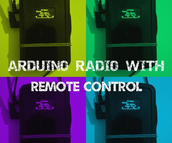 Diy Arduino Tea5767 Pocket Radio With Remote Control and Rechargeable ...