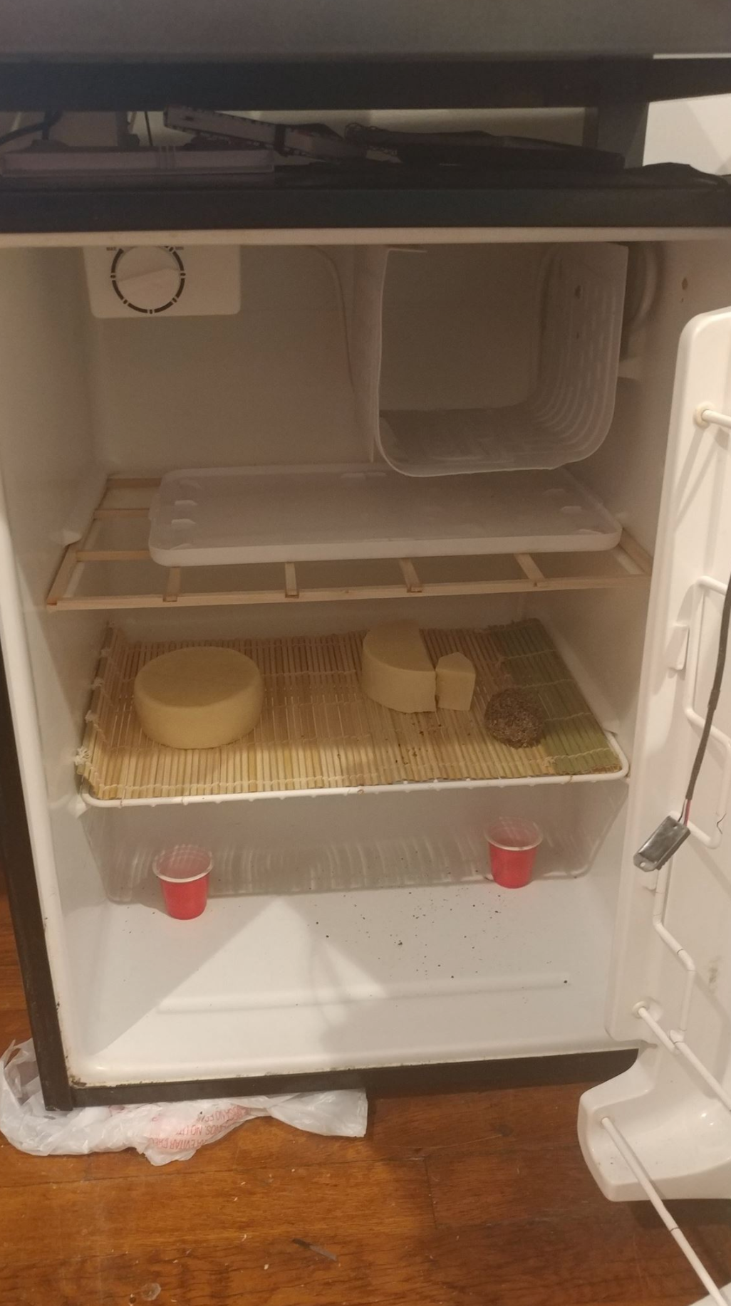 Make a Cheese Cave From a Mini Fridge! : 4 Steps (with Pictures ...