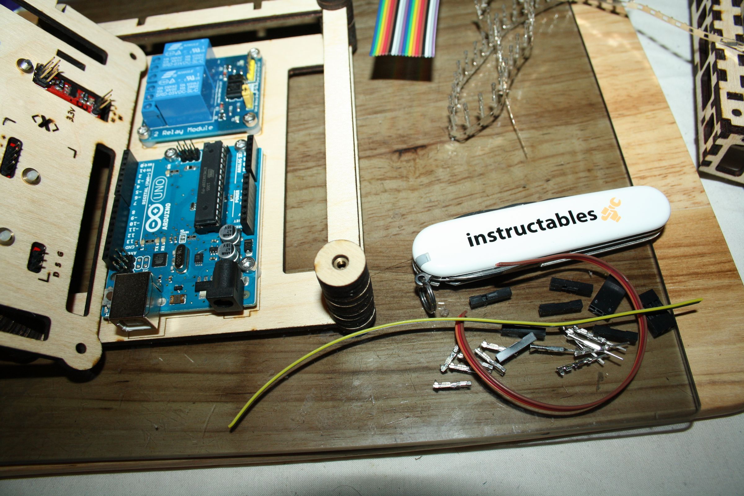 The MicroSlice V1 | a Tiny Arduino Laser Cutter : 10 Steps (with ...