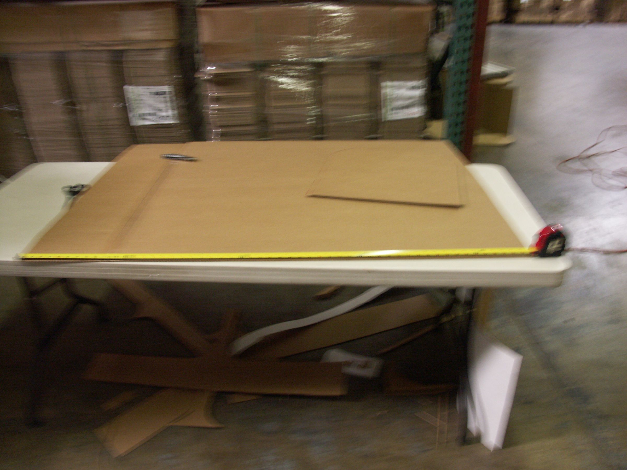 How to Make a Cardboard Coffee Table With Chairs : 12 Steps (with ...