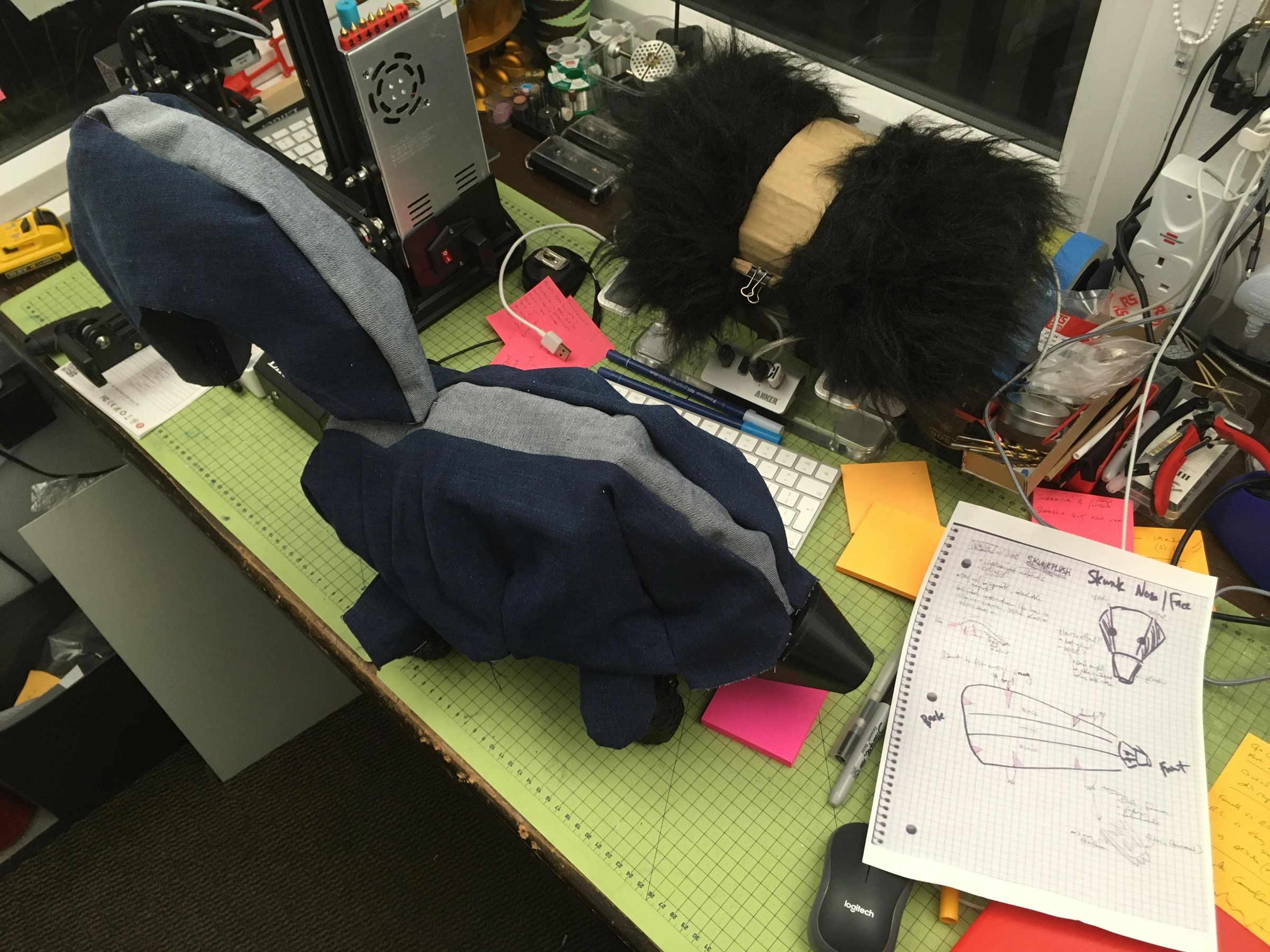 Bo Peep's Skunk Mobile - Remote Control Plushy : 77 Steps (with ...