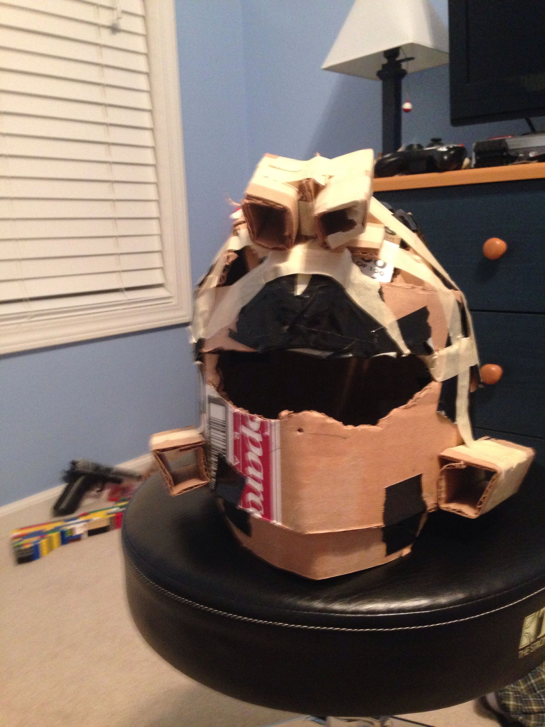 Cardboard Halo Helmet : 3 Steps - Instructables