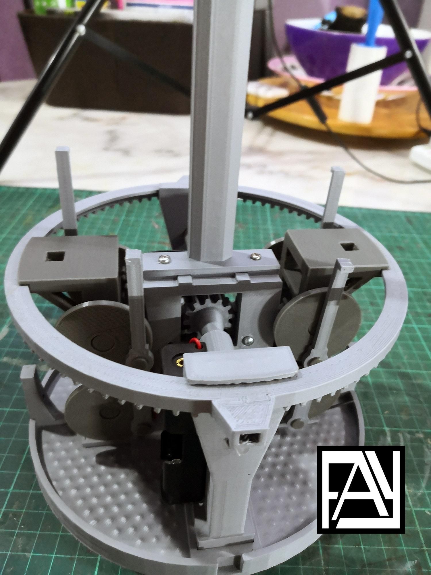 ATAT Motorized Automata : 12 Steps (with Pictures) - Instructables