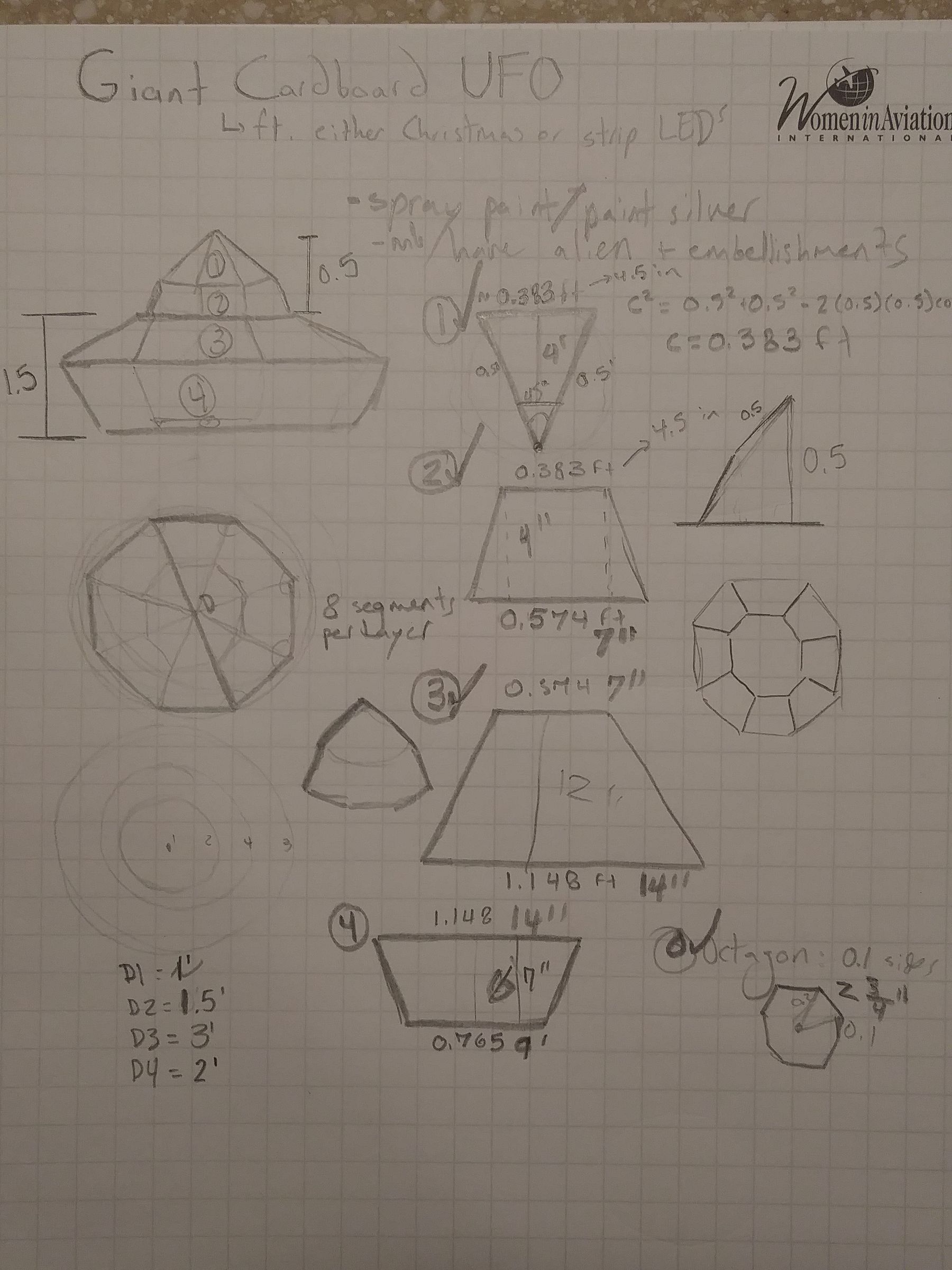 Cardboard UFO! : 6 Steps - Instructables
