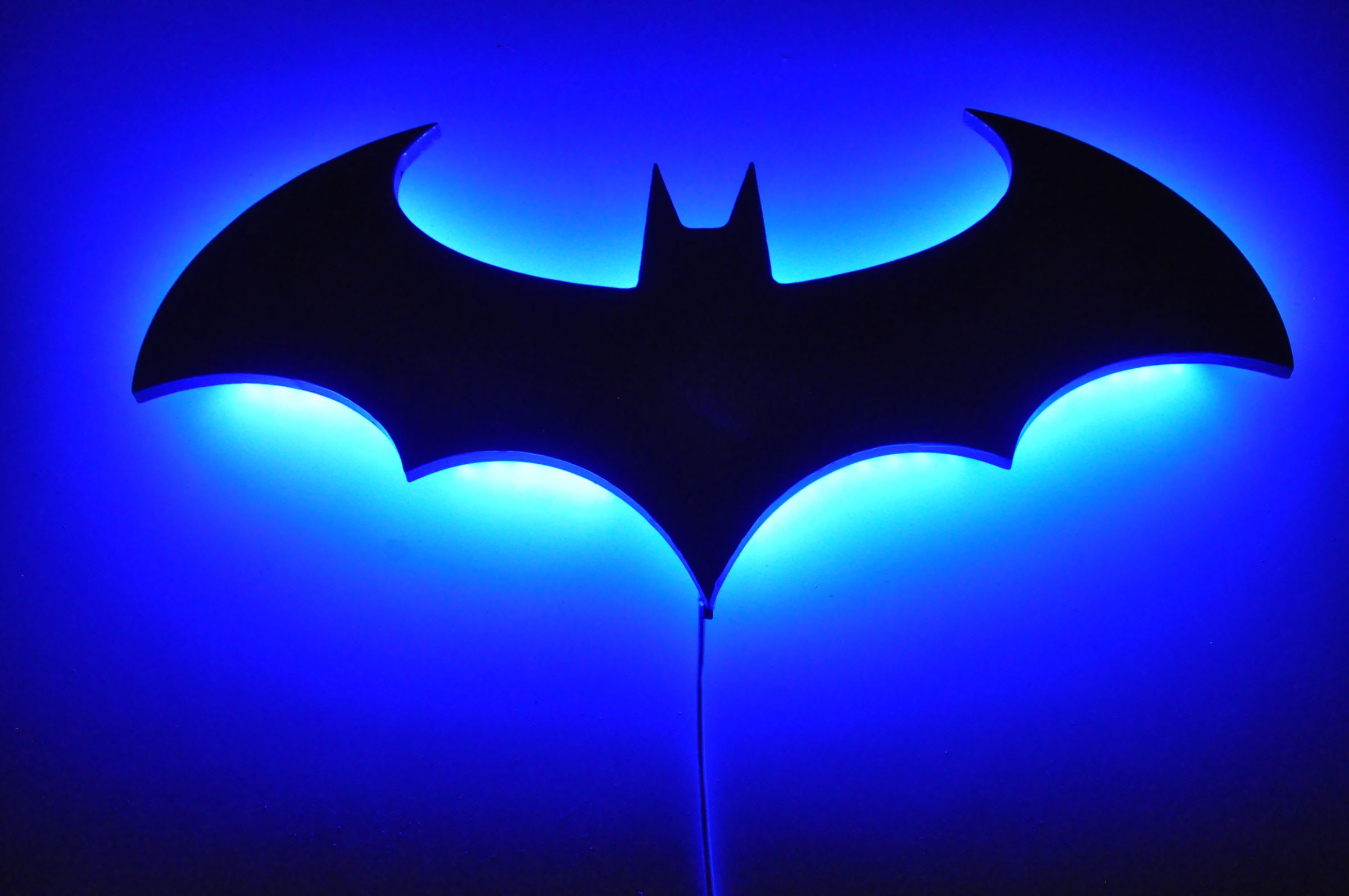 Batman RGB Wall Lamp : 7 Steps (with Pictures) - Instructables