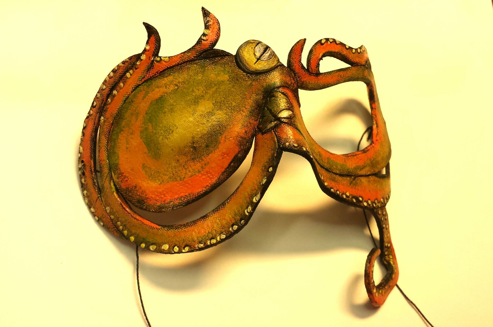 DIY Leather Octopus Pirate Eye Patch Mask : 9 Steps (with Pictures ...