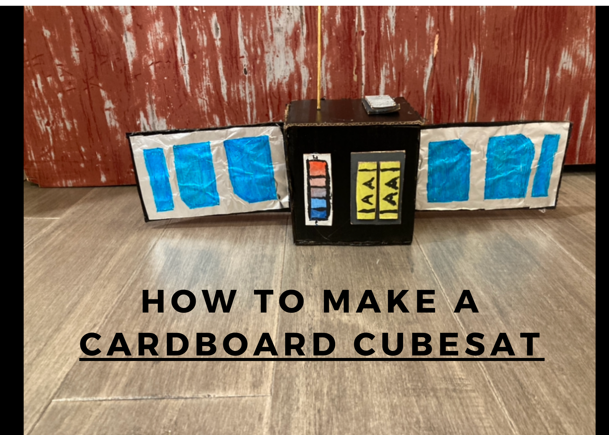 Cardboard CubeSat : 7 Steps - Instructables