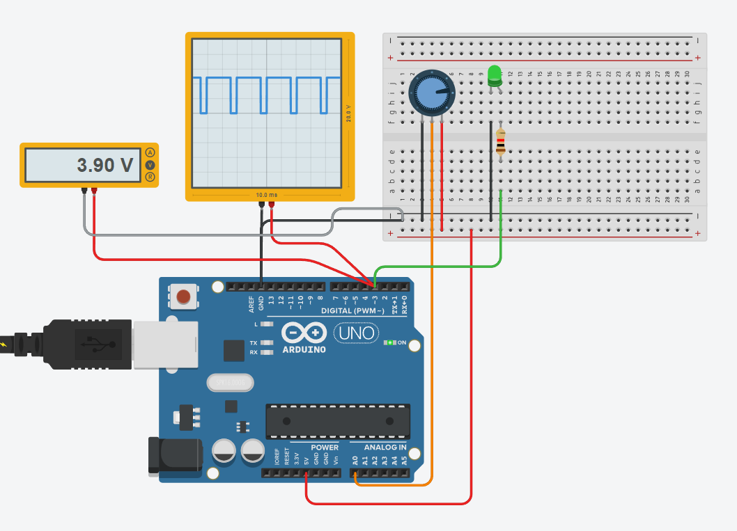 Control De LED Mediante Un Potenciometro - Instructables